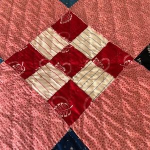 Bedding | Vintage Circa 189s Nine Patch On Point Quilt | Poshmark